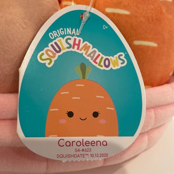 Squishmallows | Other | Nwt 5 Caroleena The Carrot Brinkley The Bunny ...